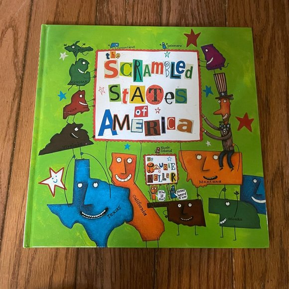 Toys | Childrens Large Hardback Storybook The Scrambled Stated Of ...